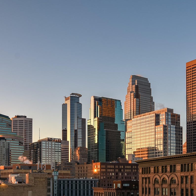 30 Virtual Skyline Backgrounds Digital Cityscapes for Zoom, Wallpaper ...