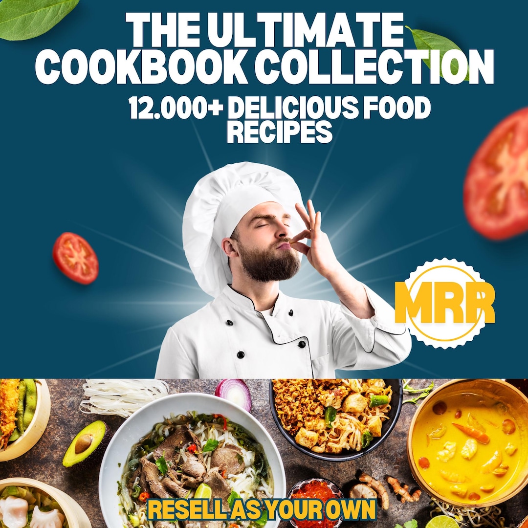 12,000+ Delicious Food Recipes | Ultimate Digital Cookbook Collection ...