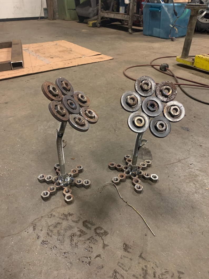 Metal Flower - Etsy
