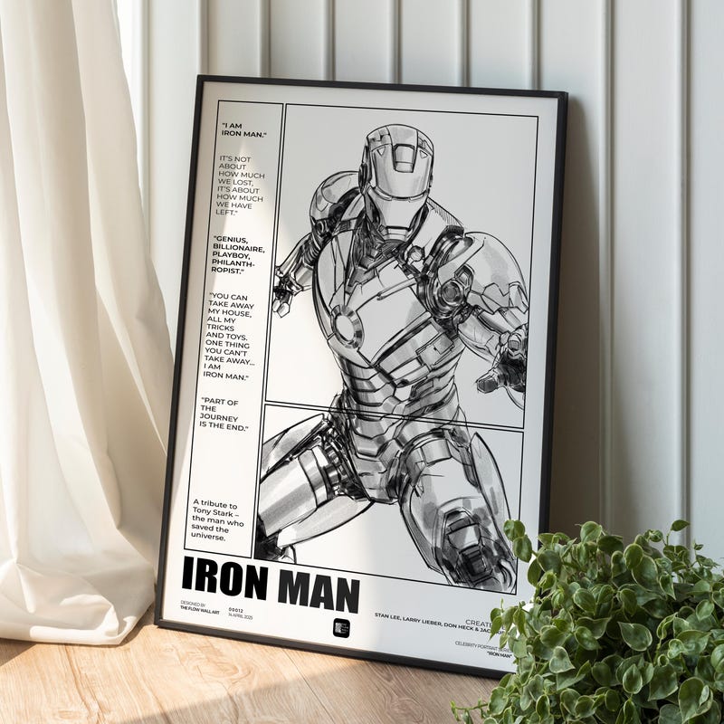 Facts About Iron Man - Etsy Canada