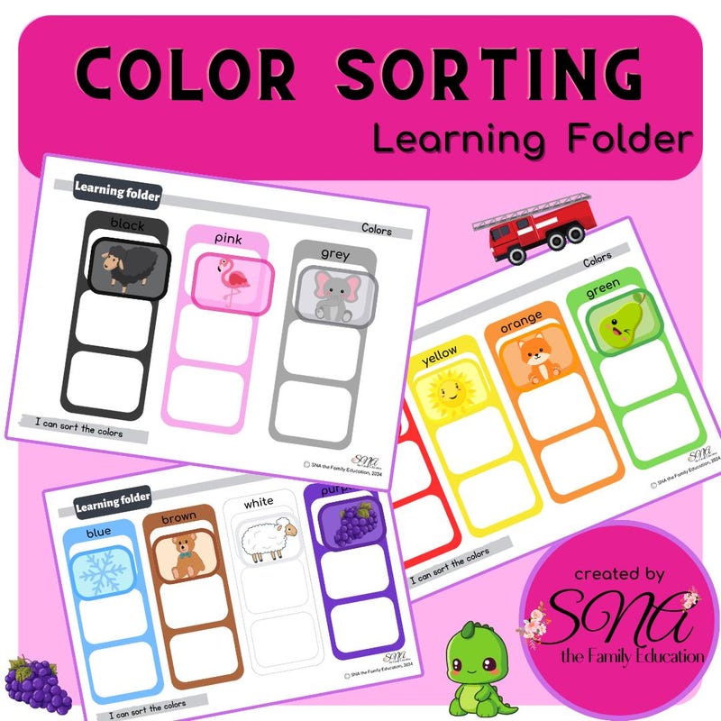 File Folder Game - Etsy