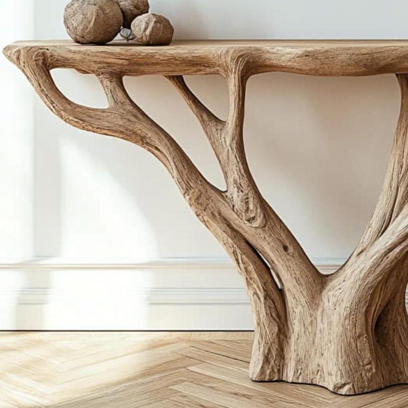 Long Console Table – Handmade Narrow Entryway Table for Home - Etsy