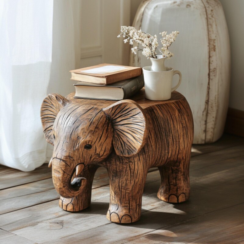 Elephant Side Table - Etsy