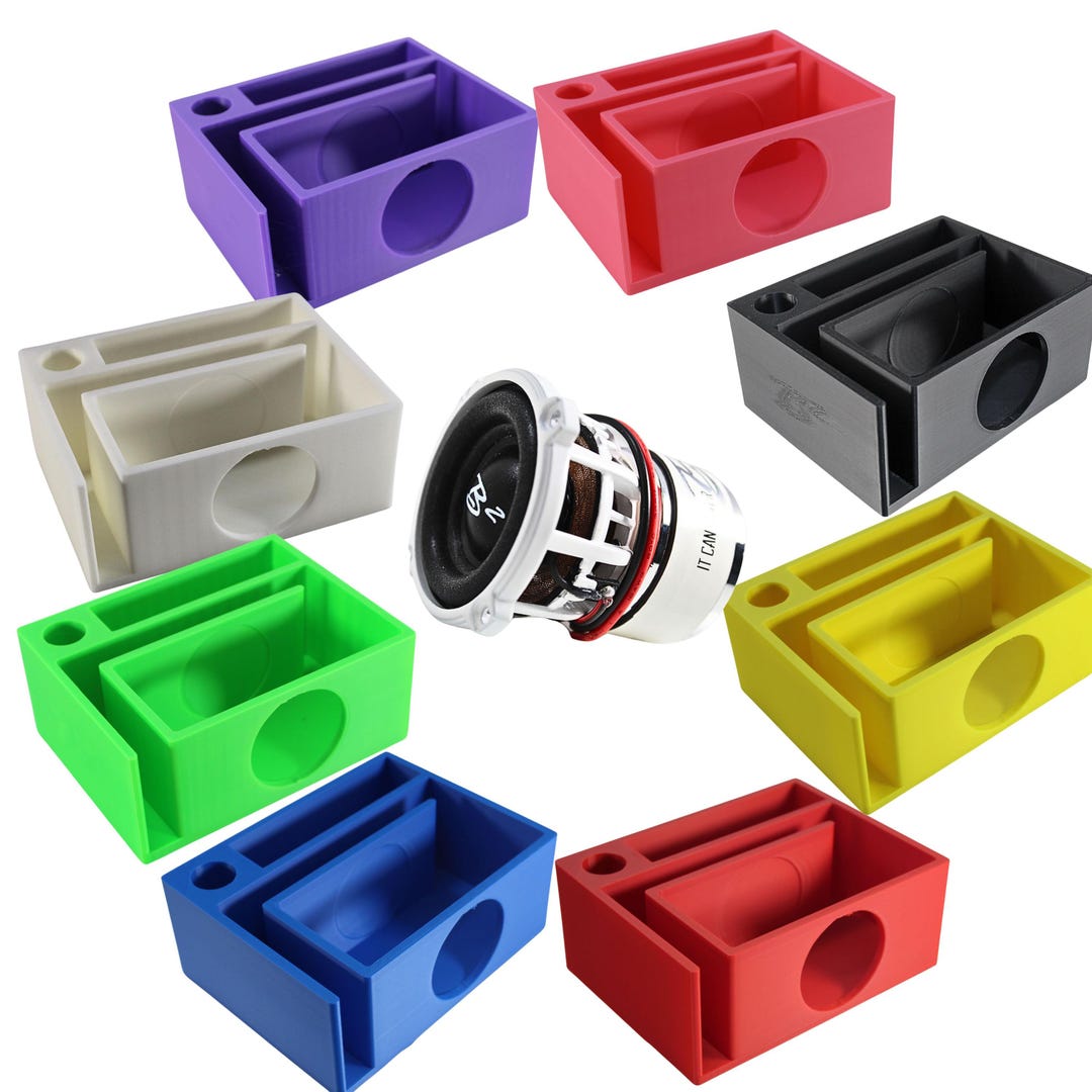 Business Card Holder Ported Box Enclosure W/ B2 Audio Rampage RC2 2 ...