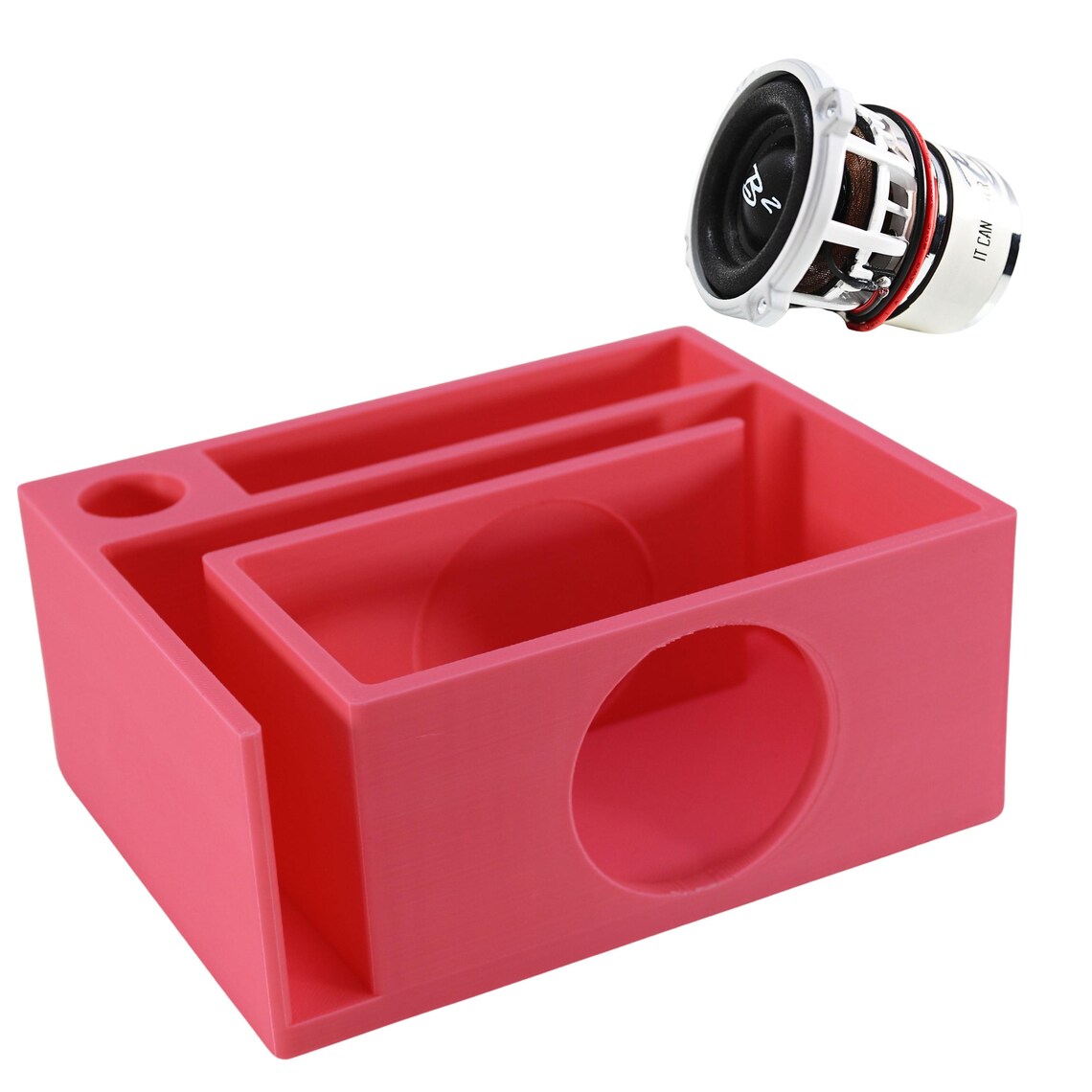 Business Card Holder Ported Box Enclosure W/ B2 Audio Rampage RC2 2 ...