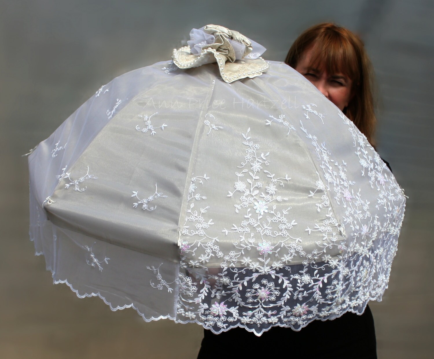 Parasol Vintage Beaded Lace Bridal Parasol - Etsy