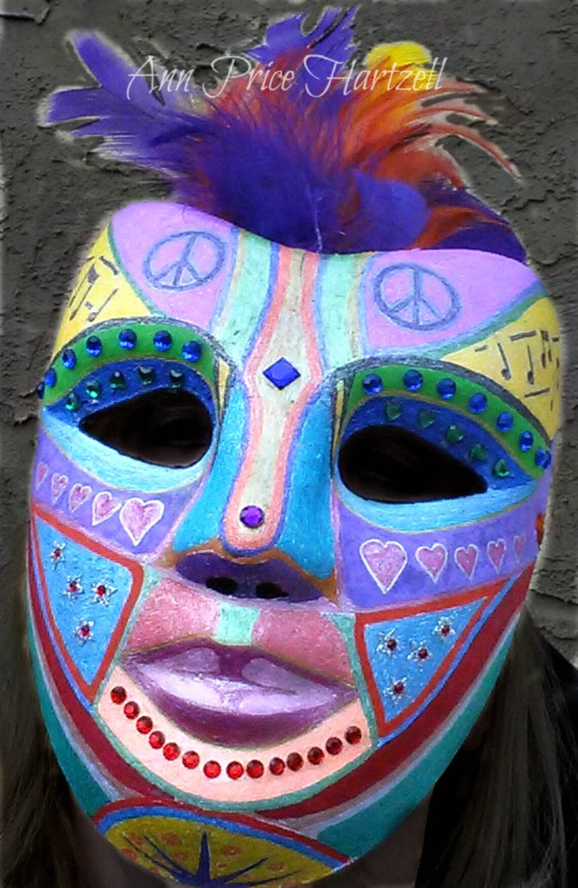 Mask Mask of Symbols - Etsy