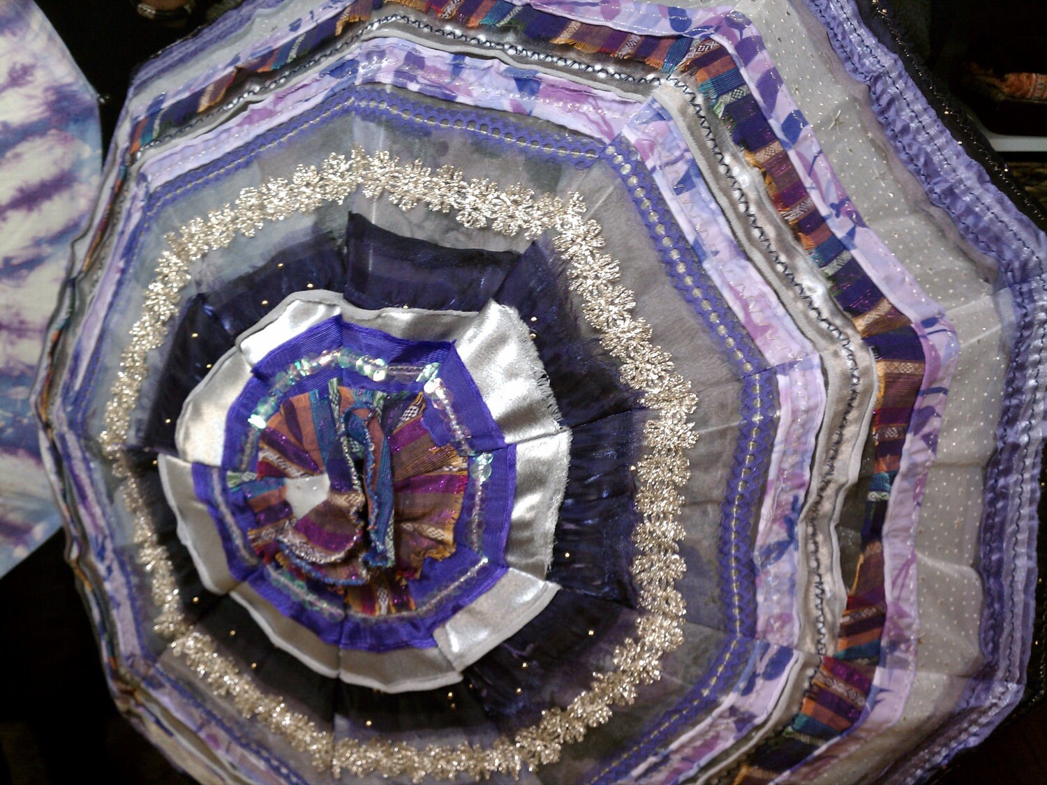 Parasol Hand Sewn Parasol of Ribbons - Etsy