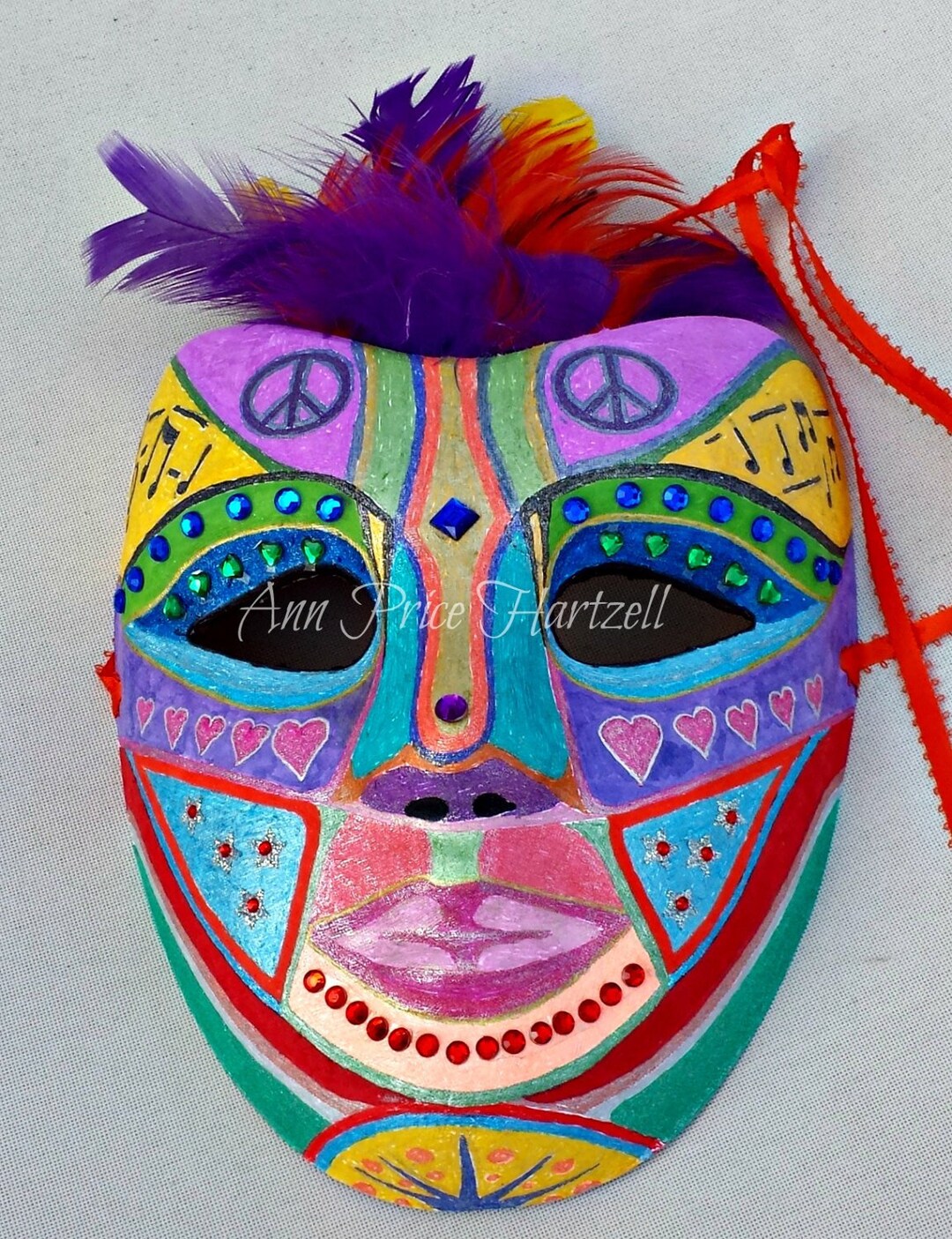 Mask Mask of Symbols - Etsy