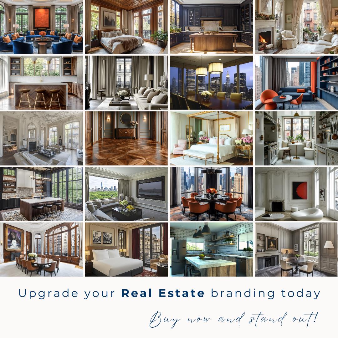 Stunning Real Estate Photo Bundle: 20 Interior Shots for Marketing and ...