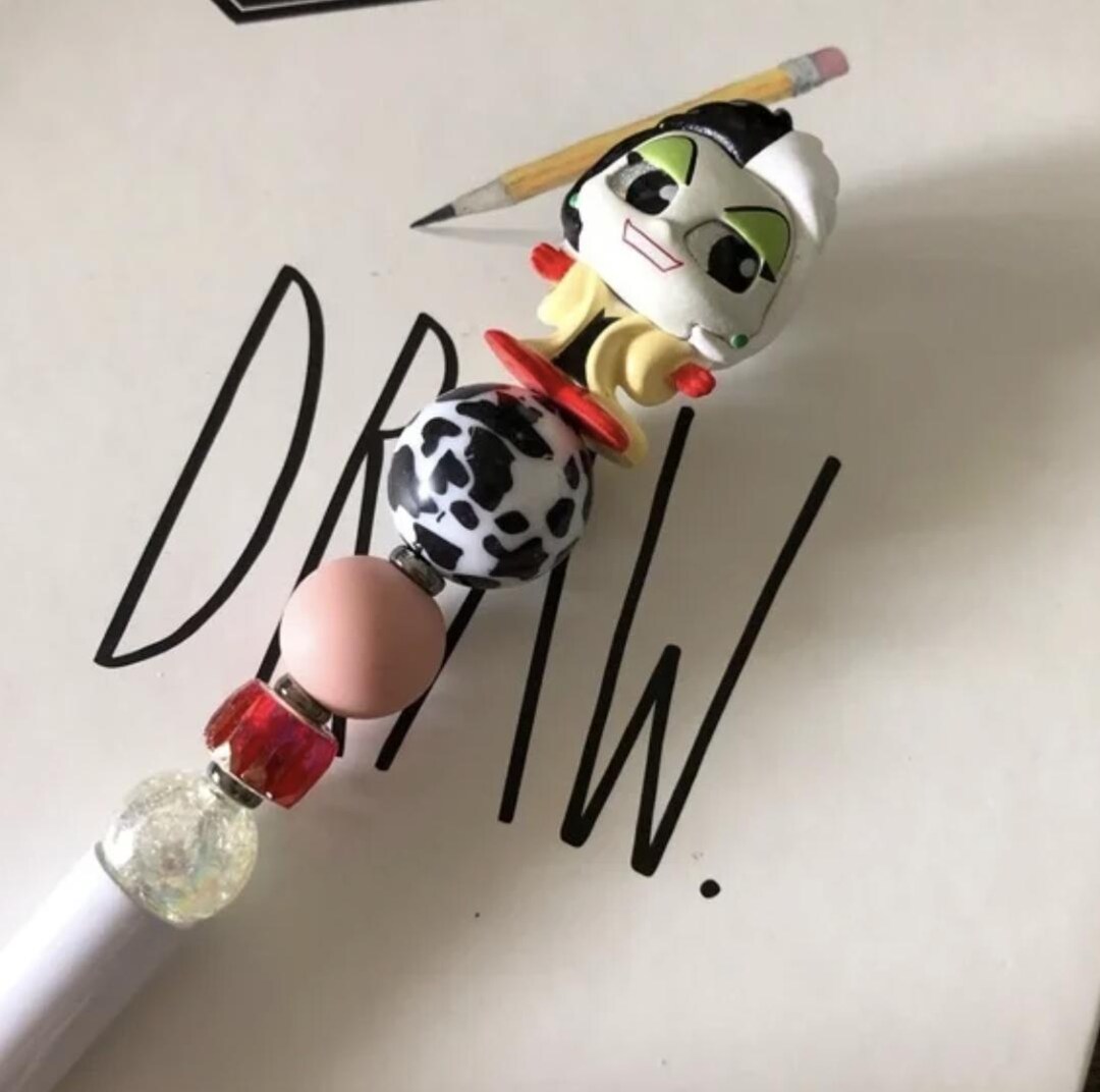 Disney Doorables 101 Dalmatians Handmade Beaded Pen - Etsy