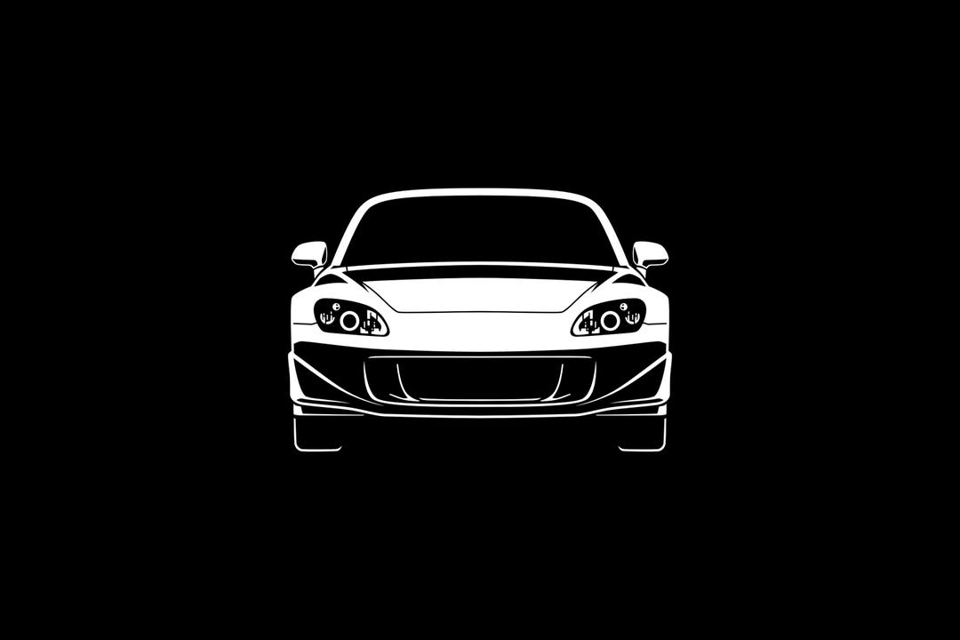 S2000 Car Silhouette SVG PNG for Cutting, Print, Cricut, Sticker - Etsy