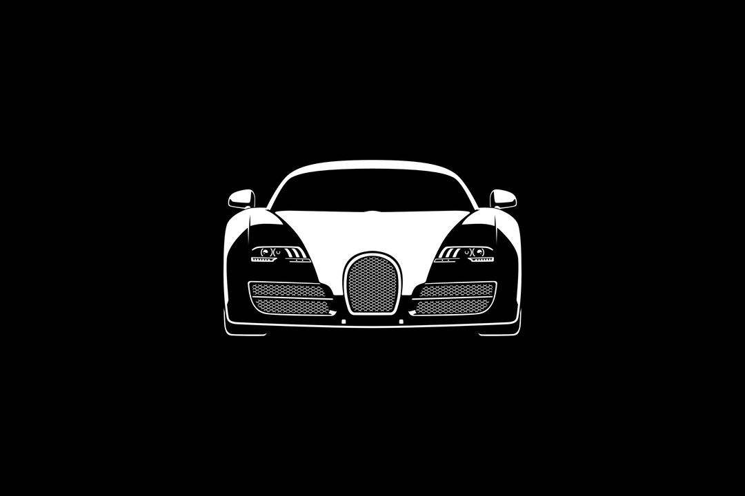 Veyron Car Silhouette SVG PNG for Cutting, Print, Cricut, Sticker - Etsy