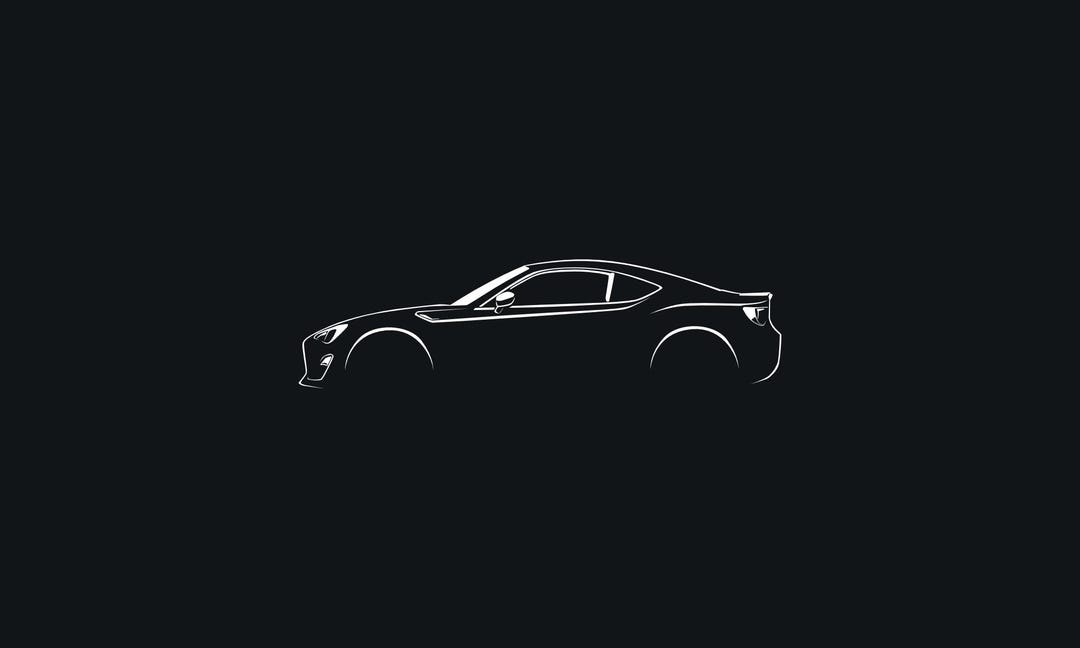 GT86 Car Silhouette SVG PNG for Cutting, Print, Cricut, Sticker - Etsy