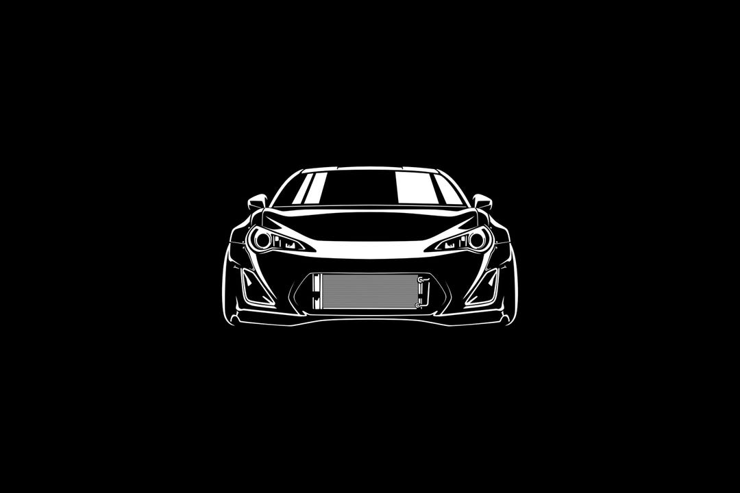 GT86 Car Silhouette SVG PNG for Cutting, Print, Cricut, Sticker - Etsy
