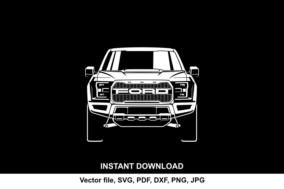 2015 F150 Raptor Silhouette: SVG, PNG, Cricut Ready (digital Download ...