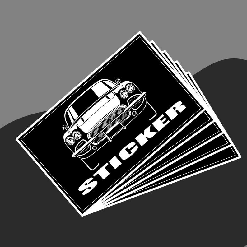 Corvette C1 Car Silhouette SVG PNG for Cutting, Print, Cricut, Sticker ...