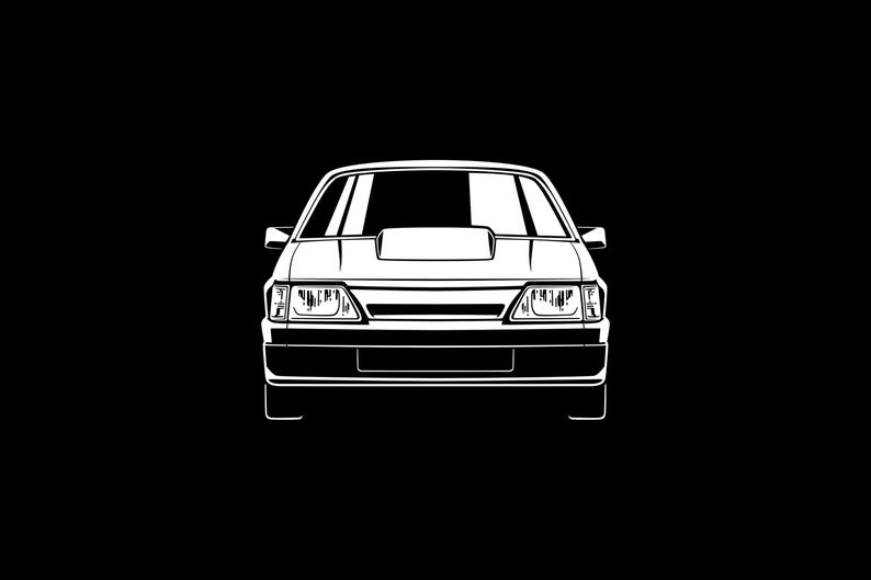 Holden VK Commodor Car Silhouette SVG PNG for Cutting, Print, Cricut ...