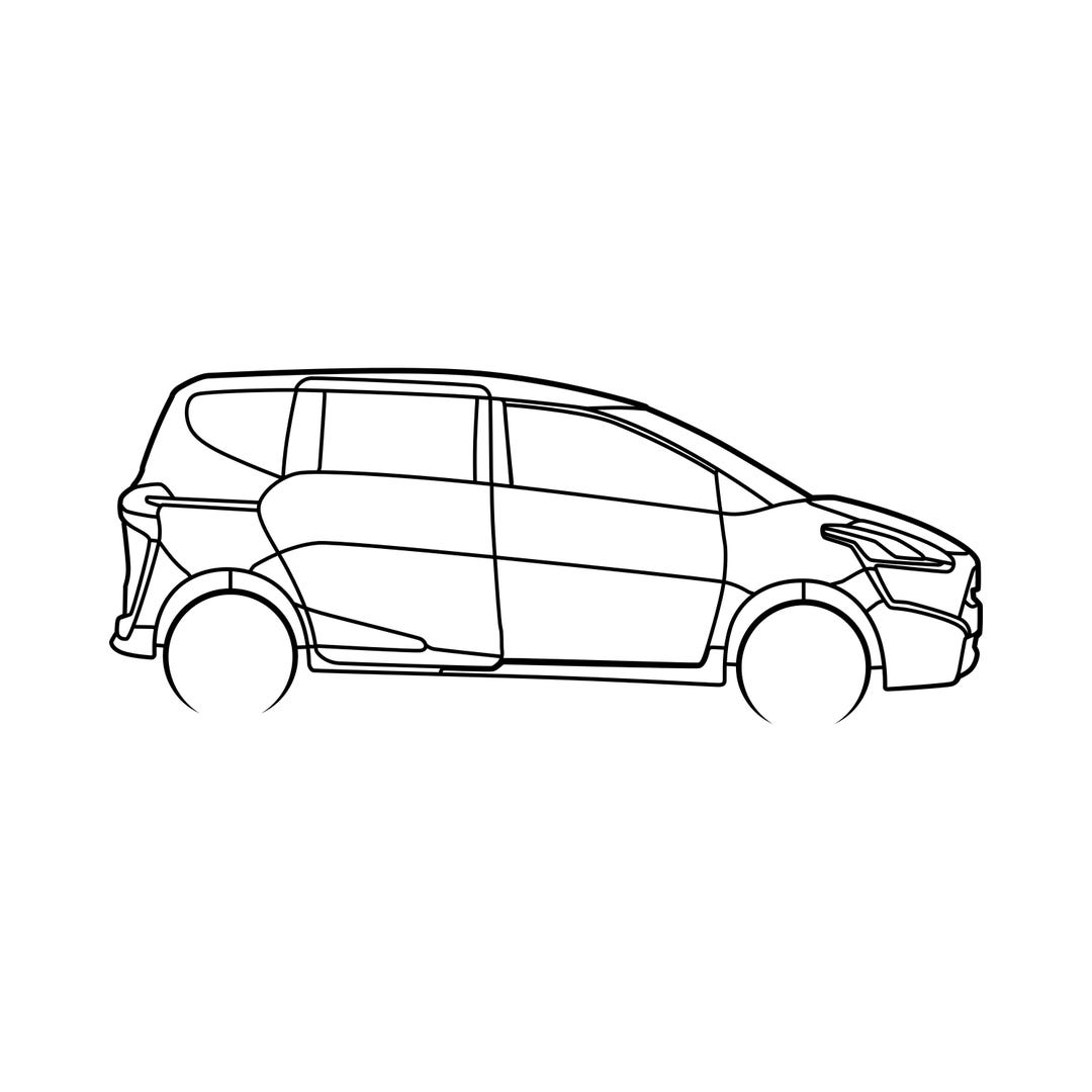 Sienta Car Silhouette SVG PNG for Cutting, Print, Cricut, Sticker - Etsy