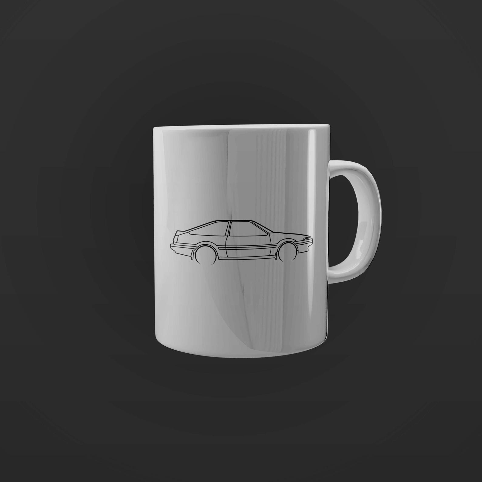 AE86 Car Silhouette SVG PNG for Cutting, Print, Cricut, Sticker - Etsy