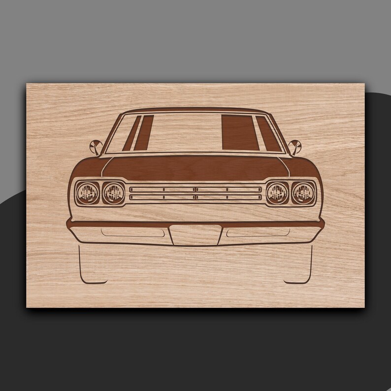 1969 Road Runner Car Silhouette SVG PNG: Cricut, Sticker (digital ...