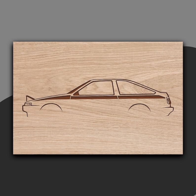 AE86 Car Silhouette SVG PNG for Cutting, Print, Cricut, Sticker - Etsy