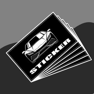 Huracan Car Silhouette SVG PNG for Cutting, Print, Cricut, Sticker - Etsy