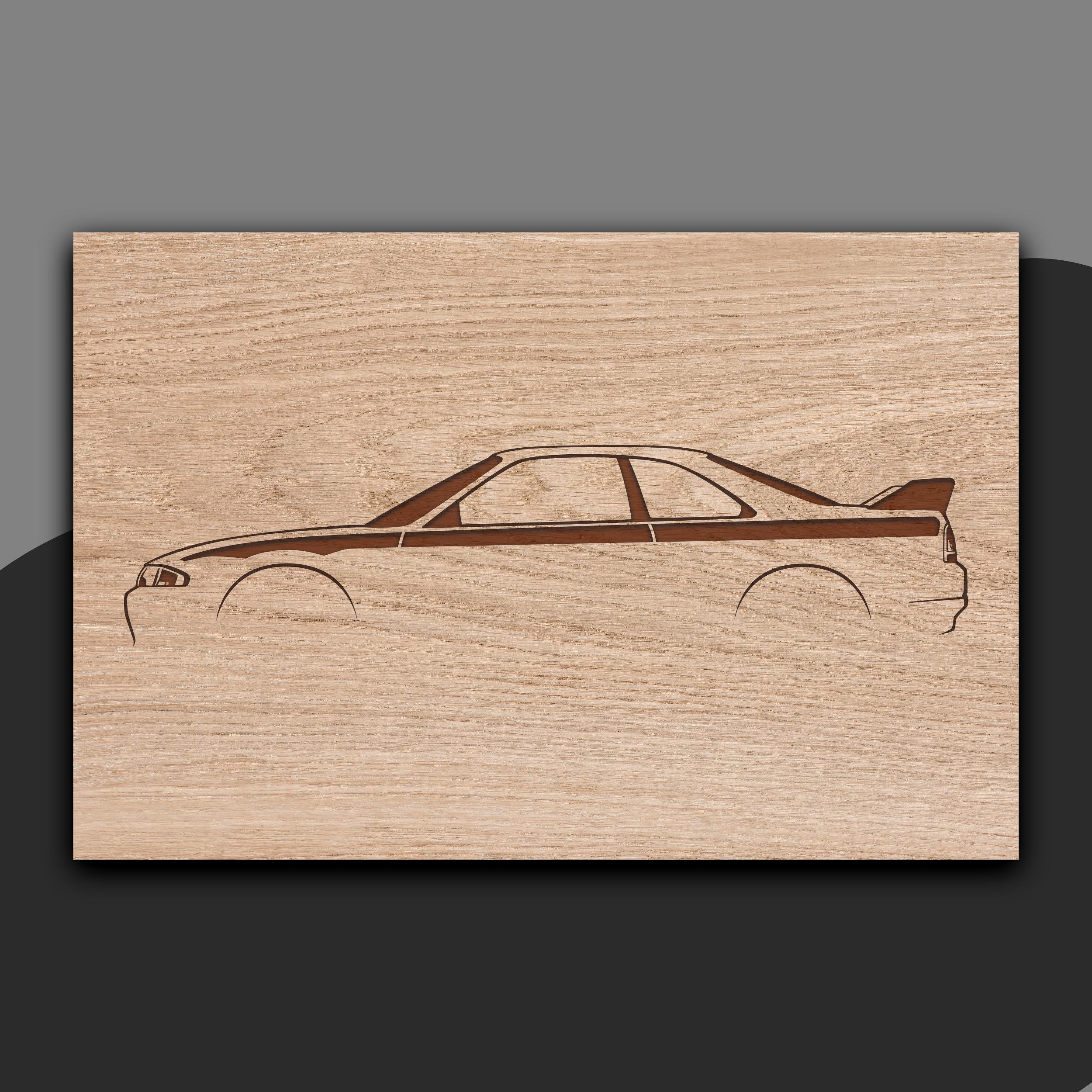 GTR R32 Car Silhouette SVG PNG for Cutting, Print, Cricut, Sticker - Etsy