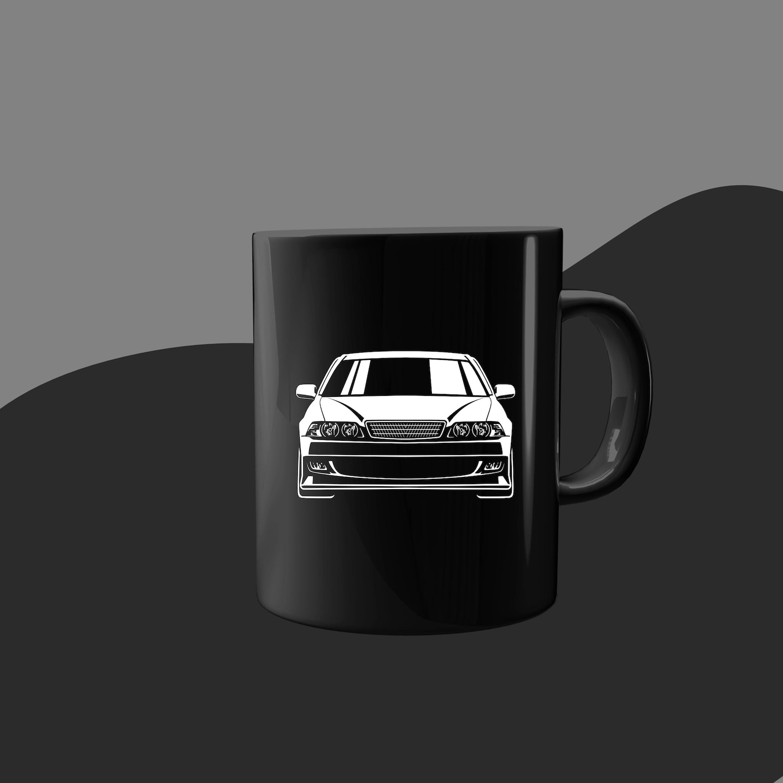 Chaser JZX100 Car Silhouette SVG PNG for Cutting, Print, Cricut ...