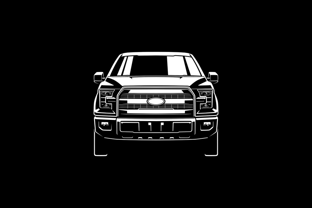 F150 2015 Car Silhouette SVG PNG for Cutting, Print, Cricut, Sticker - Etsy