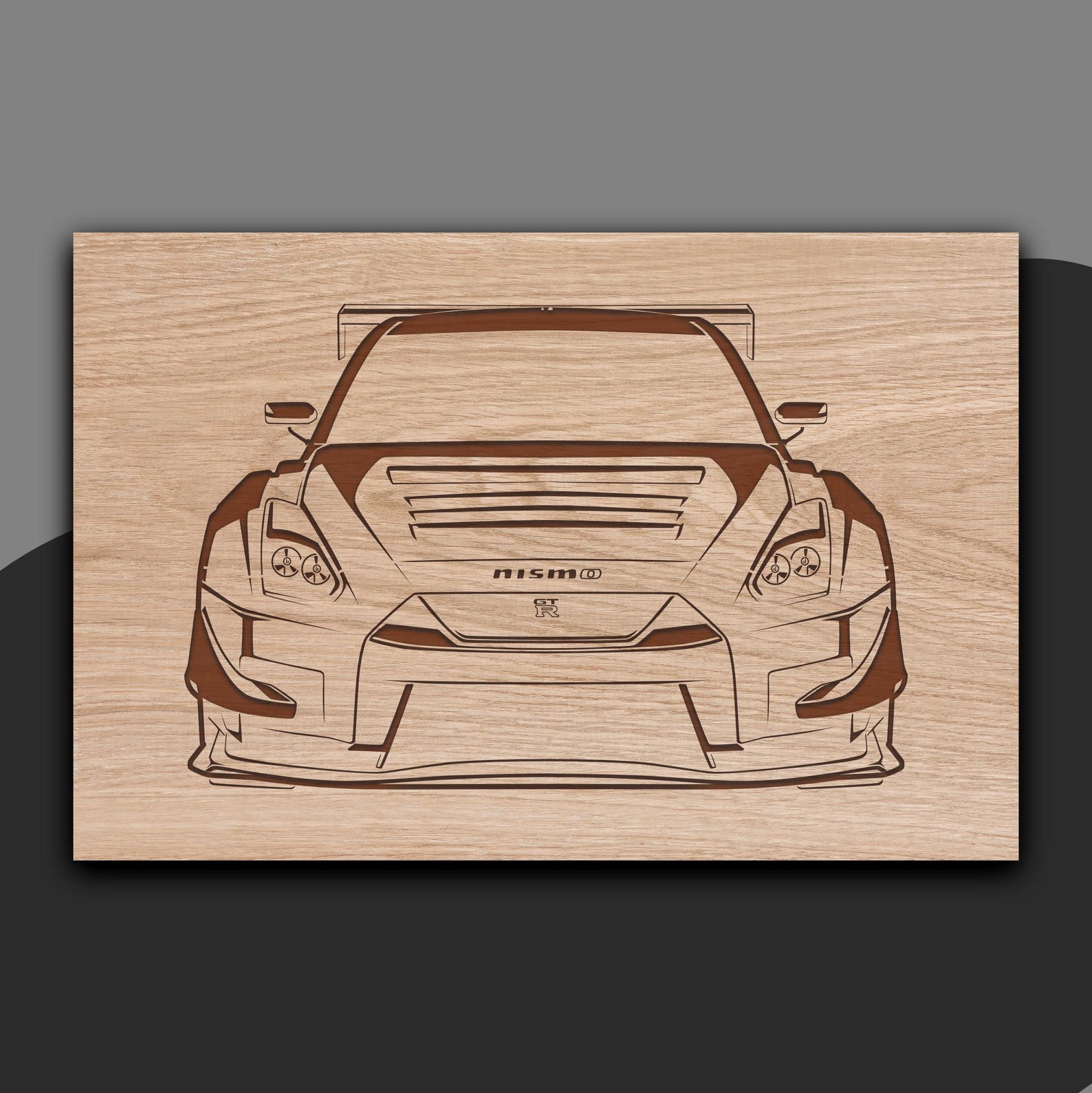 GTR R35 Nismo Car Silhouette SVG PNG for Cutting, Print, Cricut ...