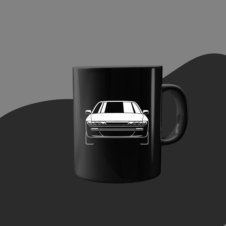 Silvia S13 Car Silhouette SVG PNG for Cutting, Print, Cricut, Sticker ...