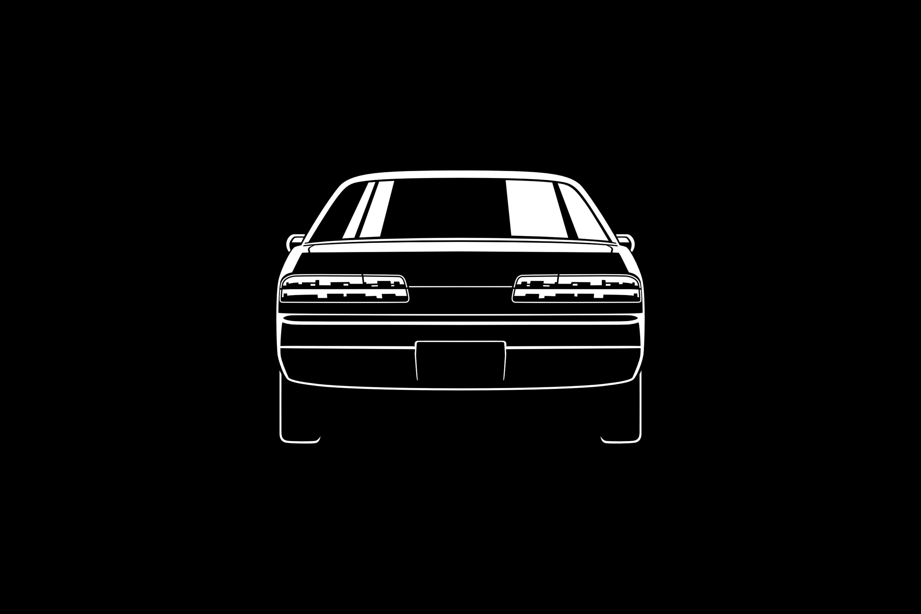 Silvia S13 Car Silhouette SVG PNG for Cutting, Print, Cricut, Sticker ...