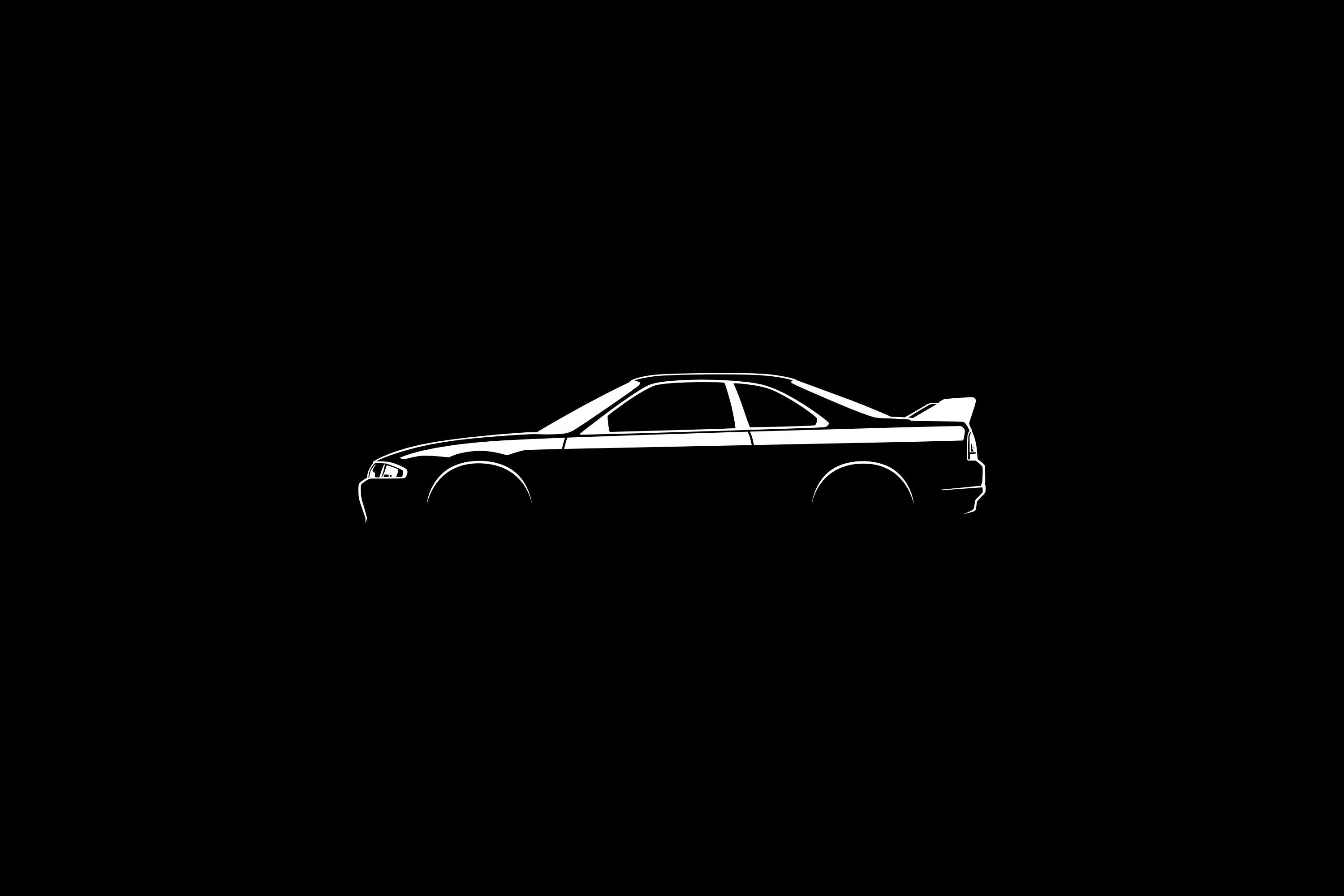 GTR R32 Car Silhouette SVG PNG for Cutting, Print, Cricut, Sticker - Etsy