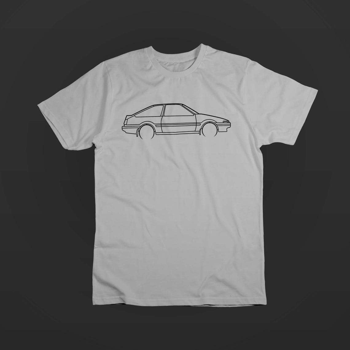 AE86 Car Silhouette SVG PNG for Cutting, Print, Cricut, Sticker - Etsy