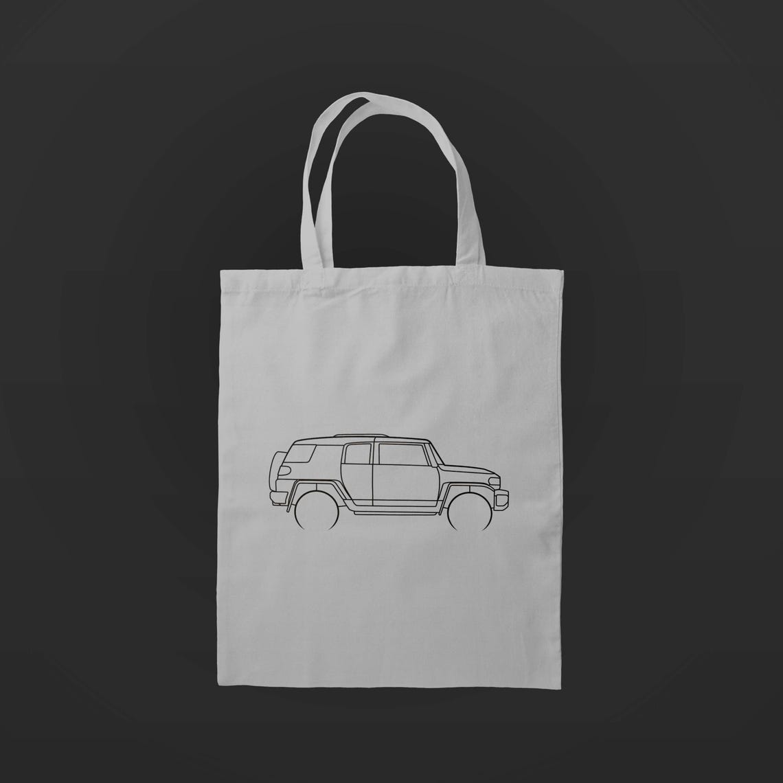 FJ Cruiser Car Silhouette SVG PNG for Cutting, Print, Cricut, Sticker ...