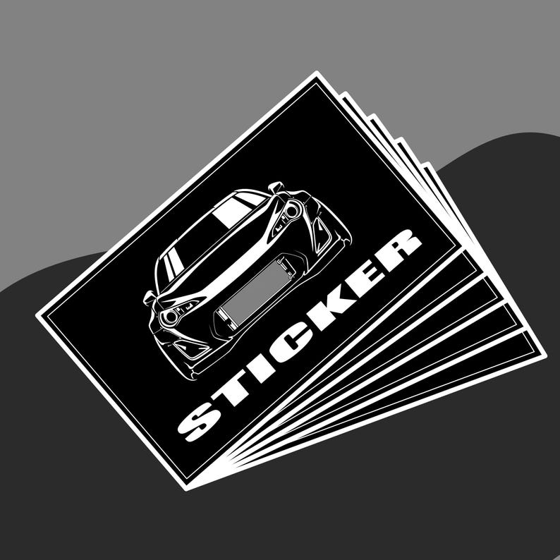 GT86 Car Silhouette SVG PNG for Cutting, Print, Cricut, Sticker - Etsy