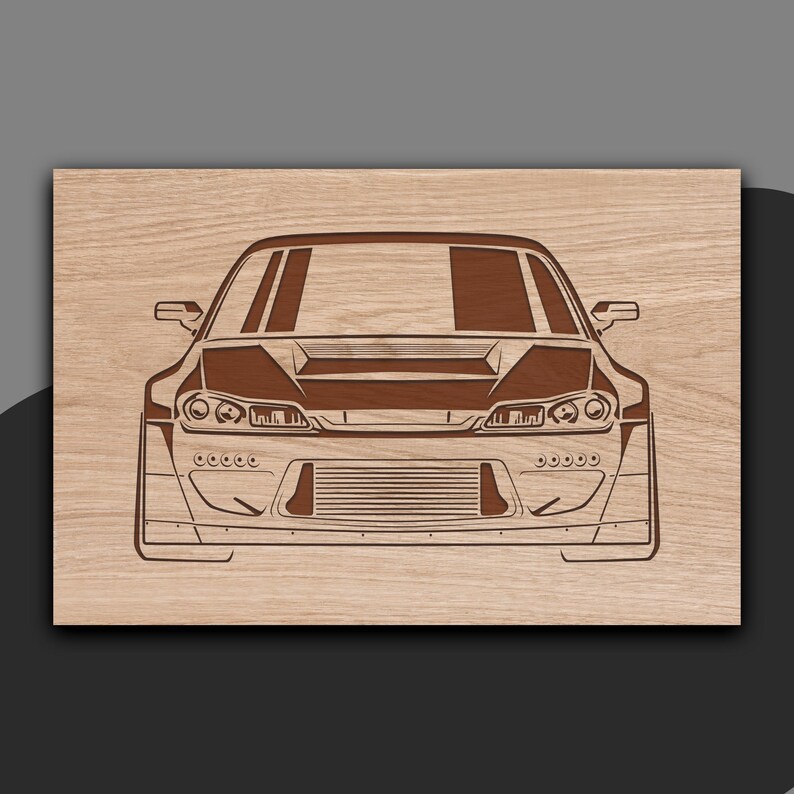 Silvia S15 Car Silhouette SVG PNG for Cutting, Print, Cricut, Sticker ...