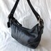 Vintage Coach Soho Bag 9541 Black Leather Small Shoulder Hobo Bag Purse ...