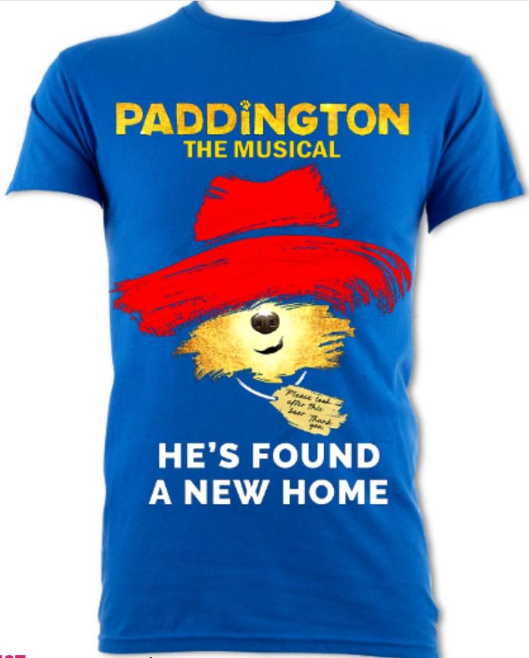 Paddington the Musical-- Musical Logo T-shirt - Etsy