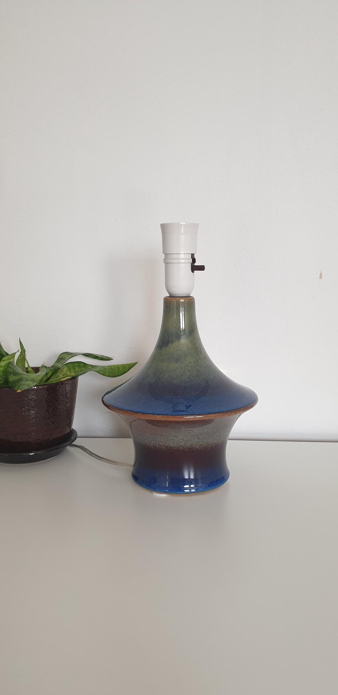 Soholm Le Klint Ceramic Table Lamp 60s Söholm Bedside Lamp Danish ...