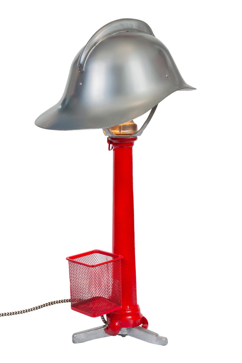 Retro Lamp, Fire Theme, Fire Hydrant, Fire Station Decor, Technology ...