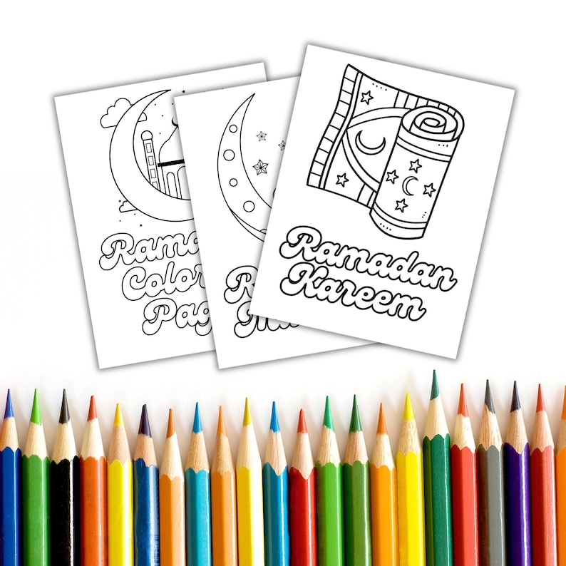 Ramadan Kids Coloring Pages , Muslim Kids Coloring , Muslim Kids Crafts ...