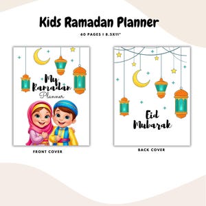 Kids Ramadan Planner | Fun and Interactive Islamic Activities for Kids ...