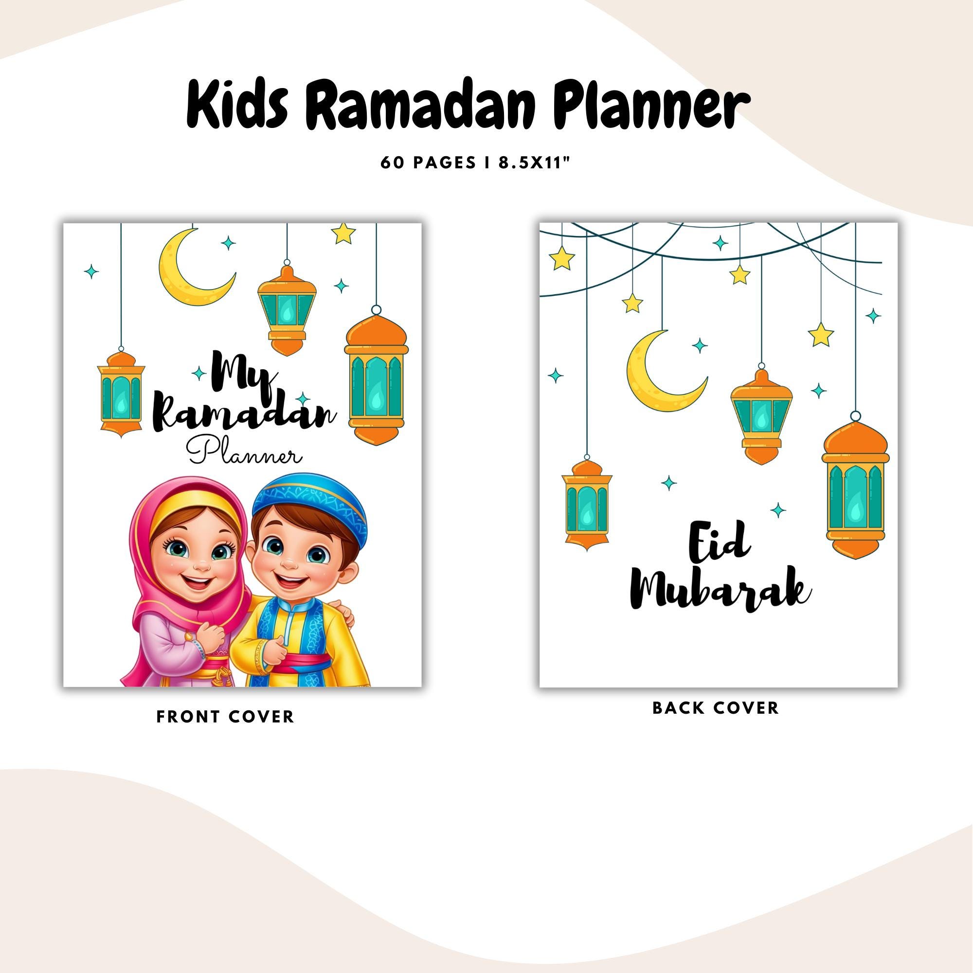 Kids Ramadan Planner | Fun and Interactive Islamic Activities for Kids ...