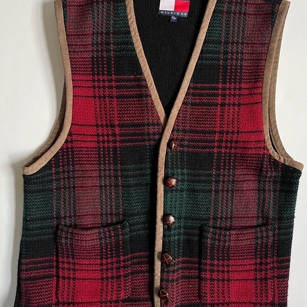 90s Sweater Vest Xl - Etsy