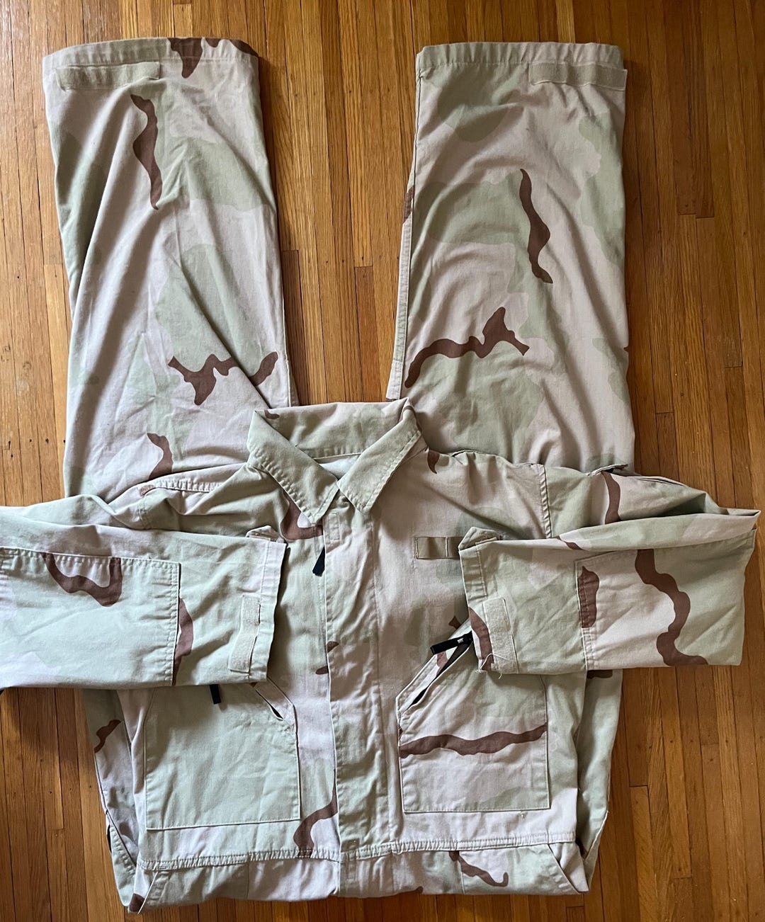 US Army Mechanics DCU Cold Weather Desert Camo Print Type II Coveralls ...