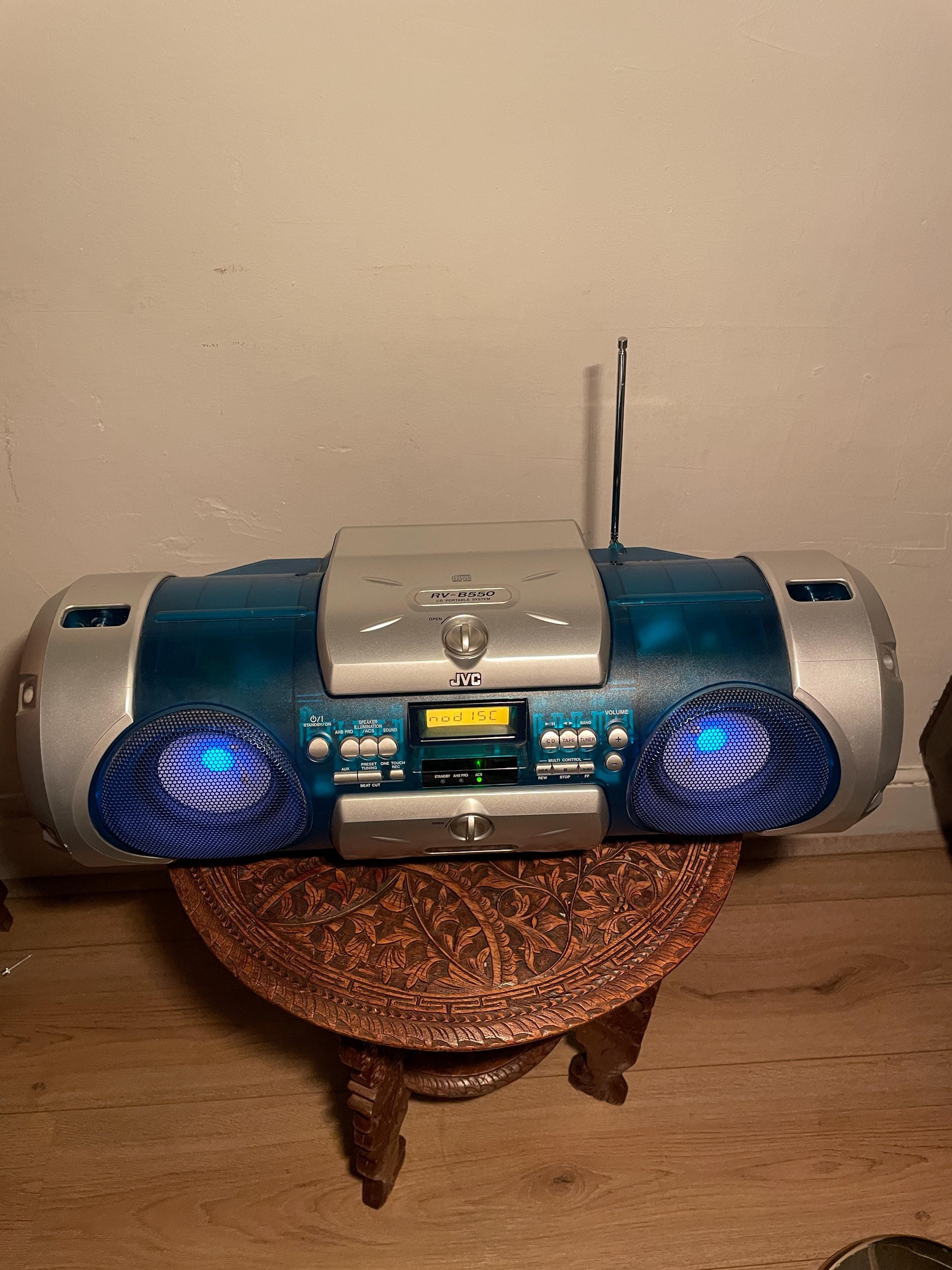 JVC RV-B550 Vintage BOOMBOX - Etsy