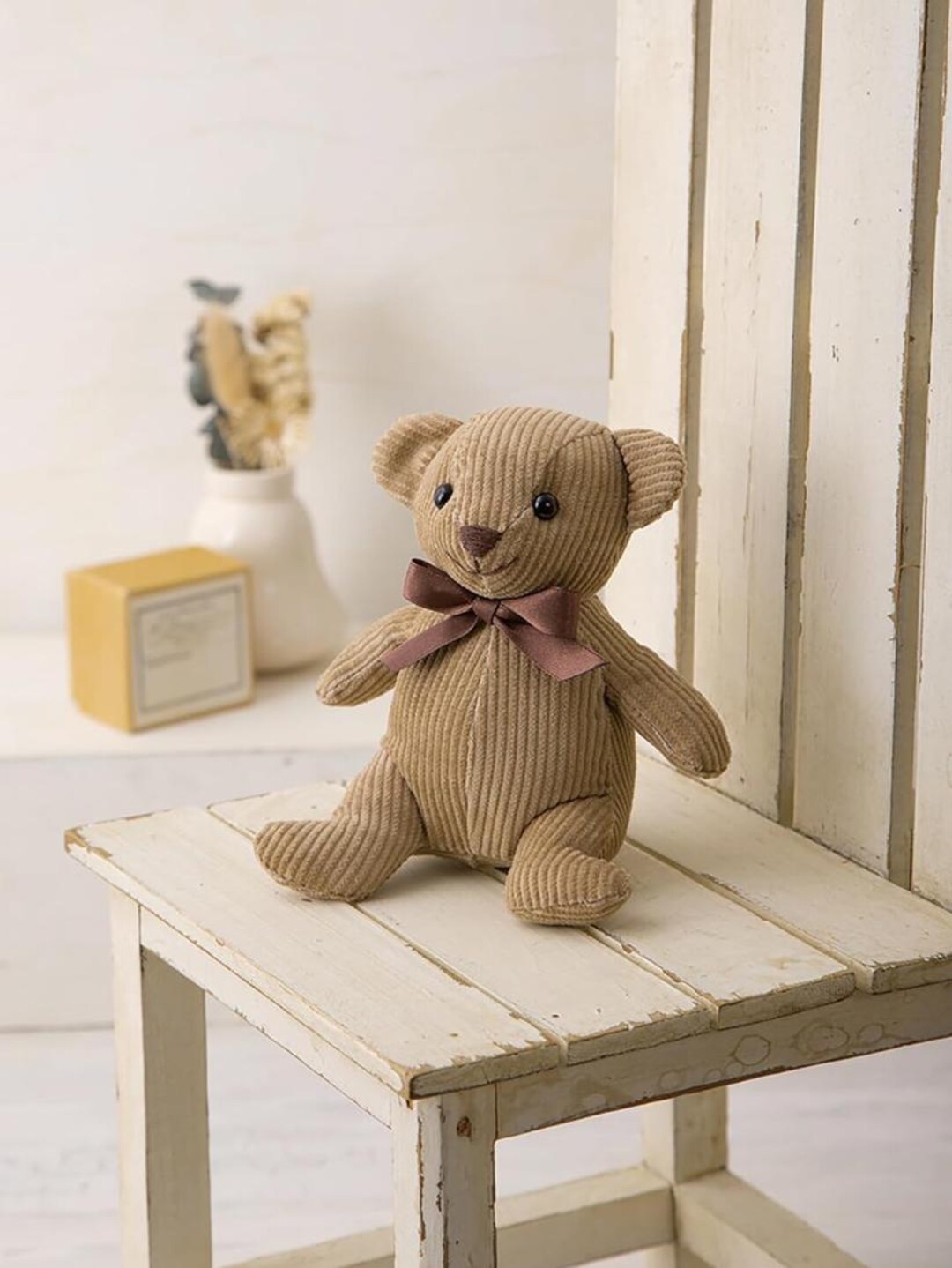 DIY Corduroy Teddy Bear Sewing Kit – Handmade Plush Toy Craft – Made in ...