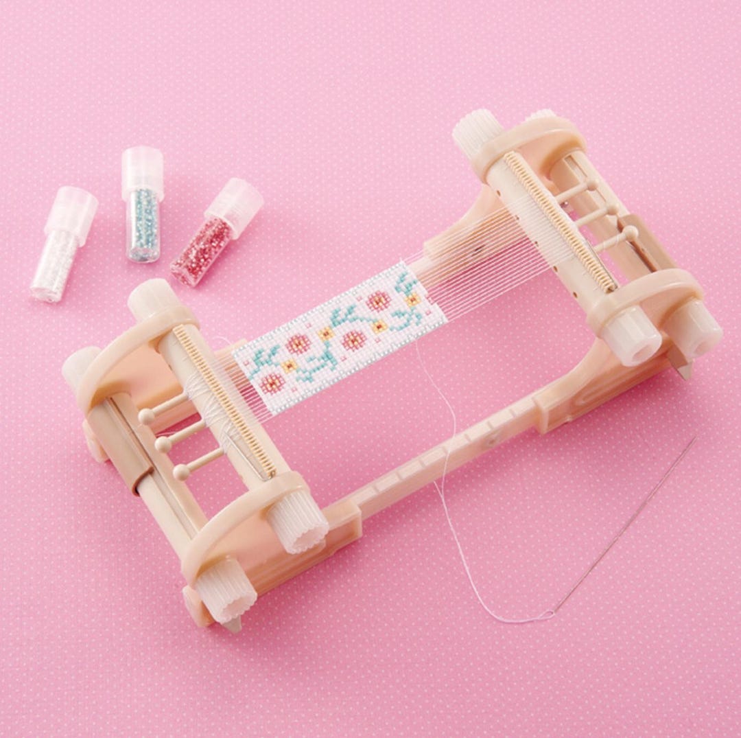 Japanese Bead Loom Weaving Kit: Adjustable Jewelry Loom, Made in Japan ...